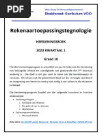 2025 RTT PAT Grade 10 Leerdergids | PDF