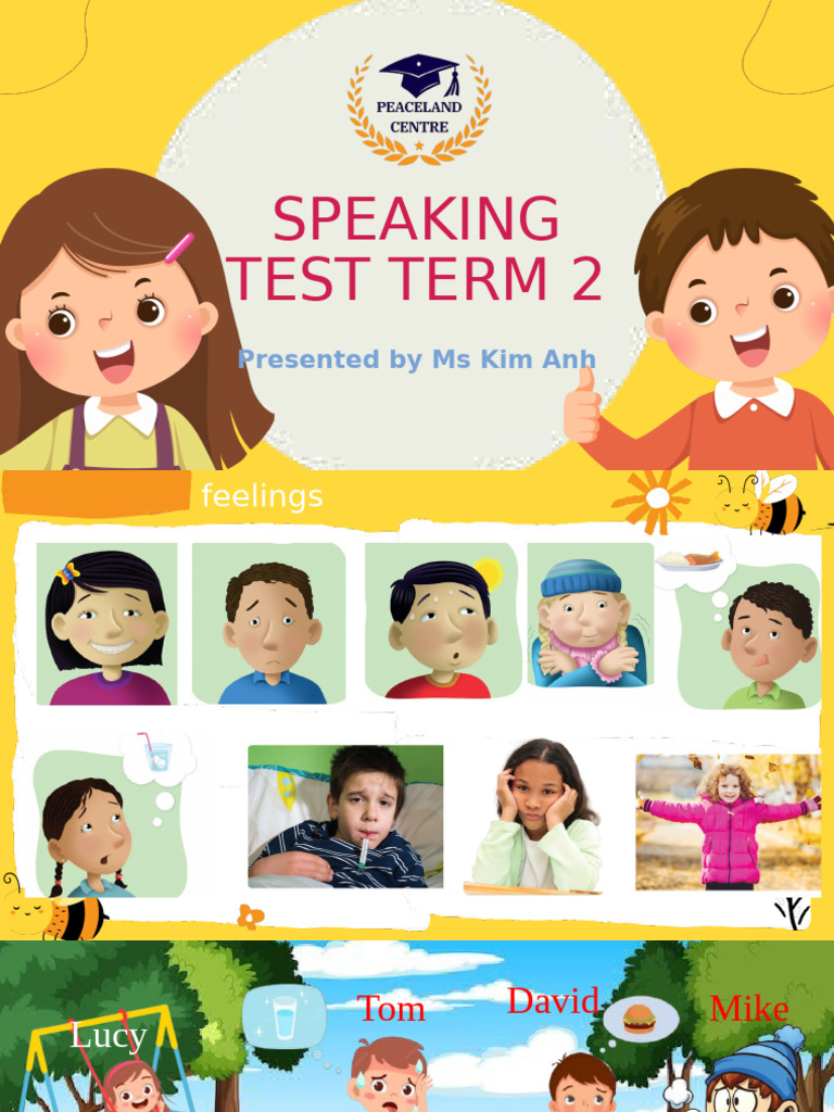 Speaking Test Unit 1-4 | PDF