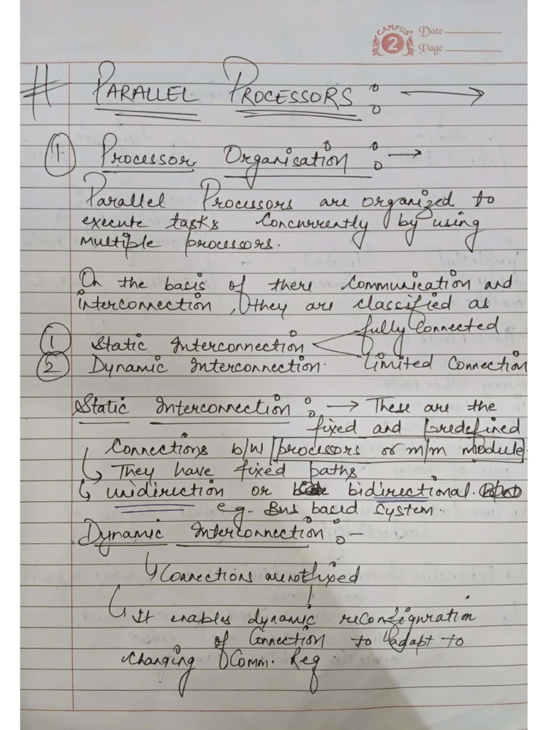 PDC Unit-2 Notes | PDF