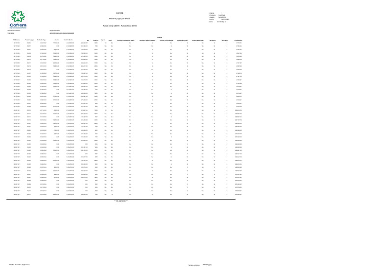 Cofrem: Página: 1 Programa: Ssurhipp Usuario Sageem02 Fecha: 22/05/2025 Hora: 02:15:36P. M | PDF