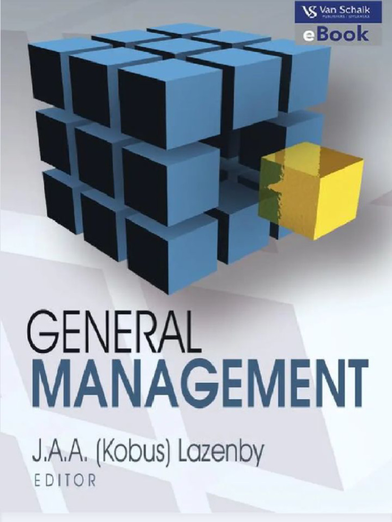 General Management (Management Theory) | PDF