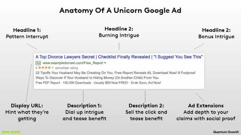 6.5 - Anatomy - of - A - Unicorn - Google - Ad | PDF