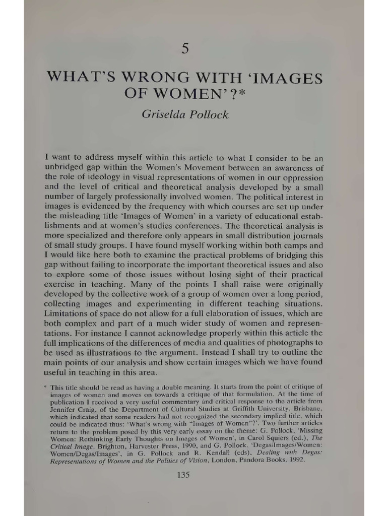 POLLOCK | PDF | Feminism | Gender Studies