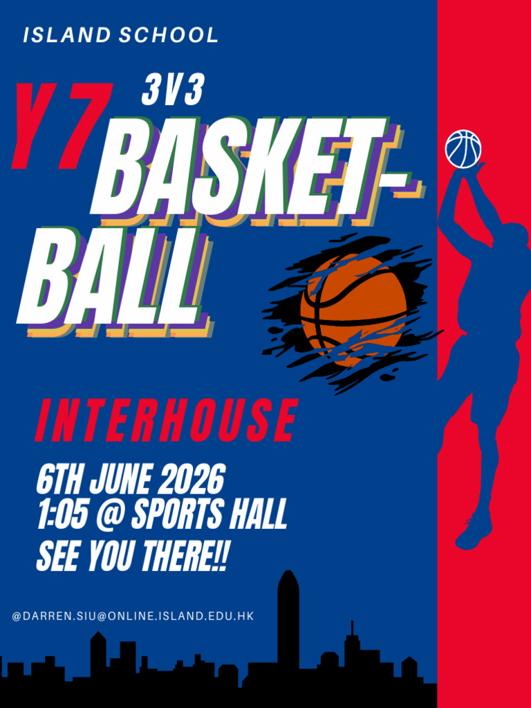 Y7 Basketball Interhouse Poster | PDF