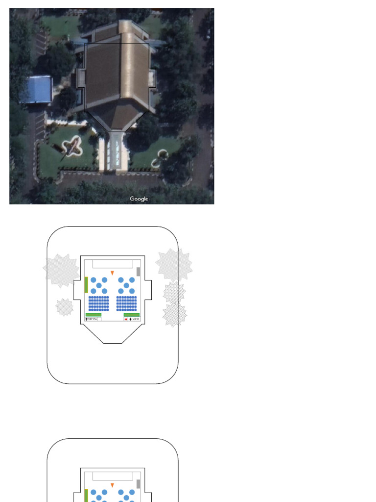 Layout - Gedung Serba Guna Soeharnoko Harbani | PDF
