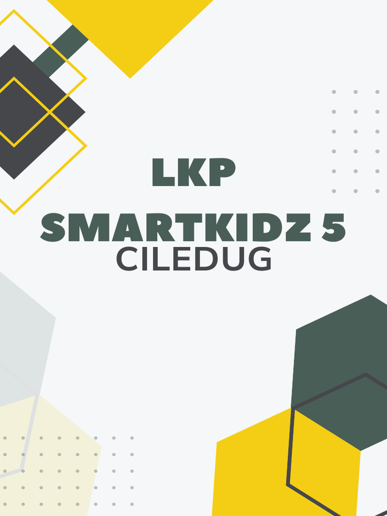 Kuning Hijau Modern Sampul Modul Pembelajaran Dokumen A4 | PDF