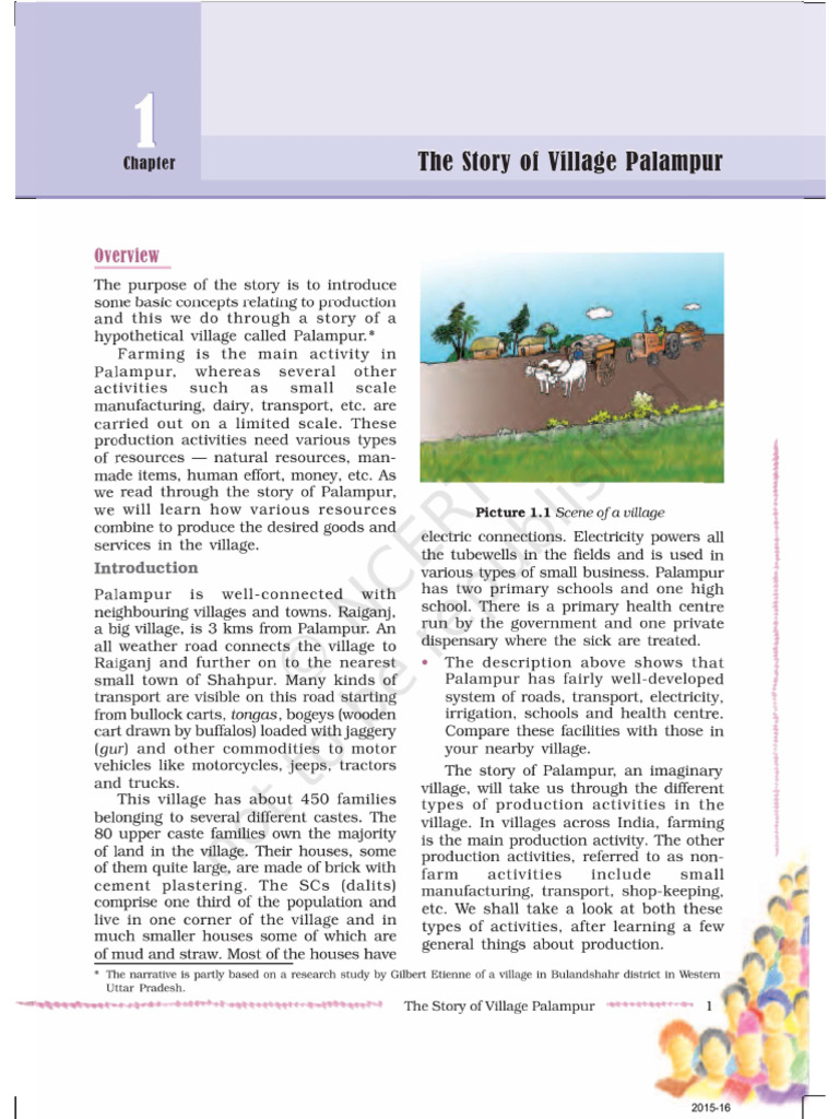 CH 1 Eco Class 9 | PDF
