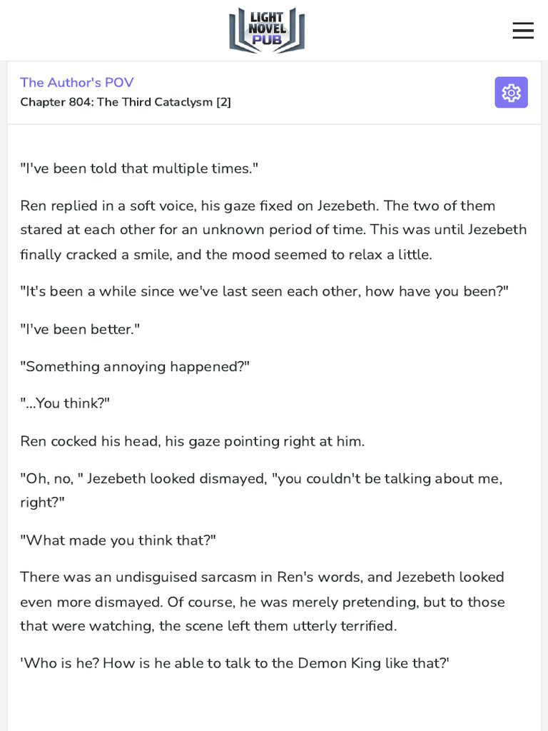 The Author's POV - Chap 804 | PDF