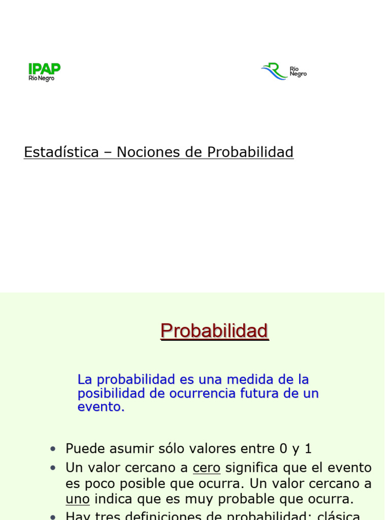 Probabilidad - Nociones - Basicas (3) - 2 | PDF | Probabilidad ...