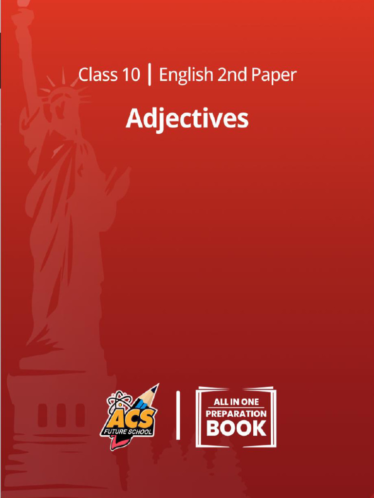 English 2nd Paper Adjectives Academic Programme 2 | PDF | Adjective | Noun