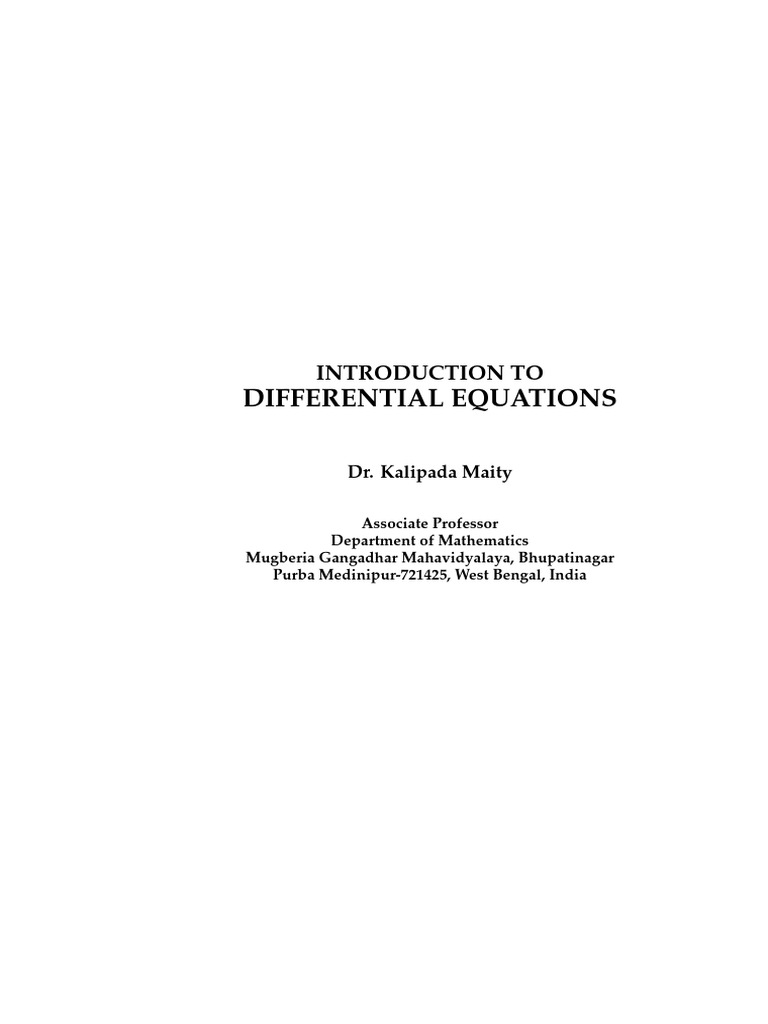 Laplace | PDF | Ordinary Differential Equation | Partial Differential Equation