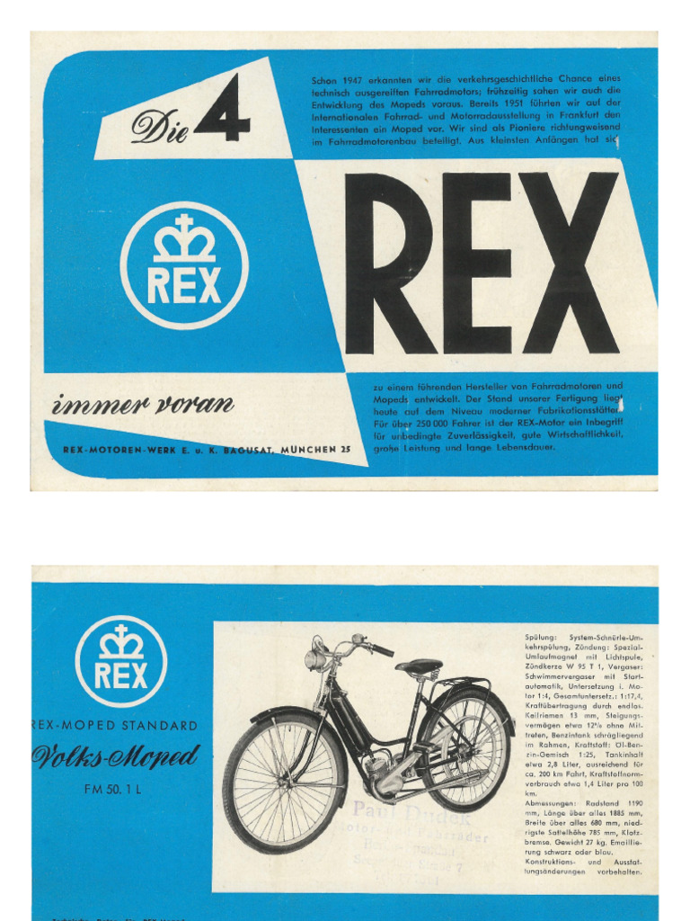 Die 4 REX | PDF