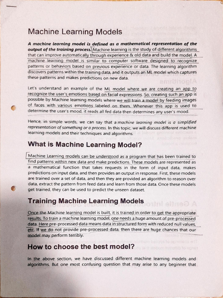 Machine Learning Models AAM | PDF | Cross Validation (Statistics) | Resampling (Statistics)