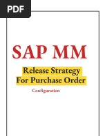 Release Strategy in SAP MM - Procedure For Purchase Order | PDF ...