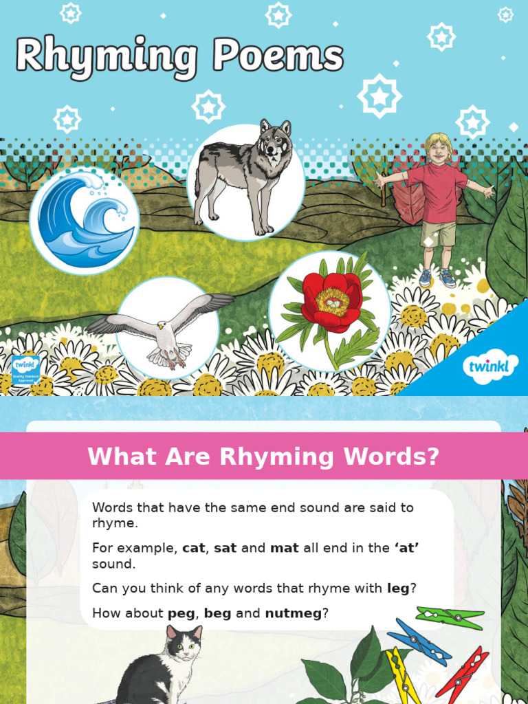 KS2 Guide to Rhyming Poetry | PDF | Rhyme | Poetry