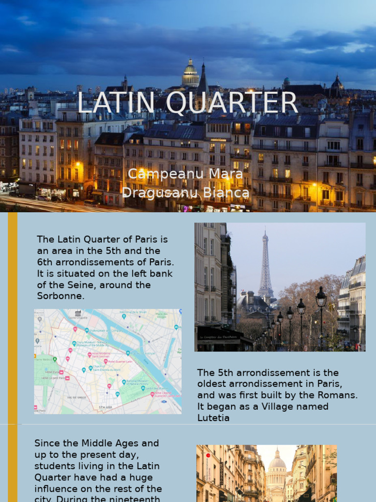 Latin Quarter | PDF