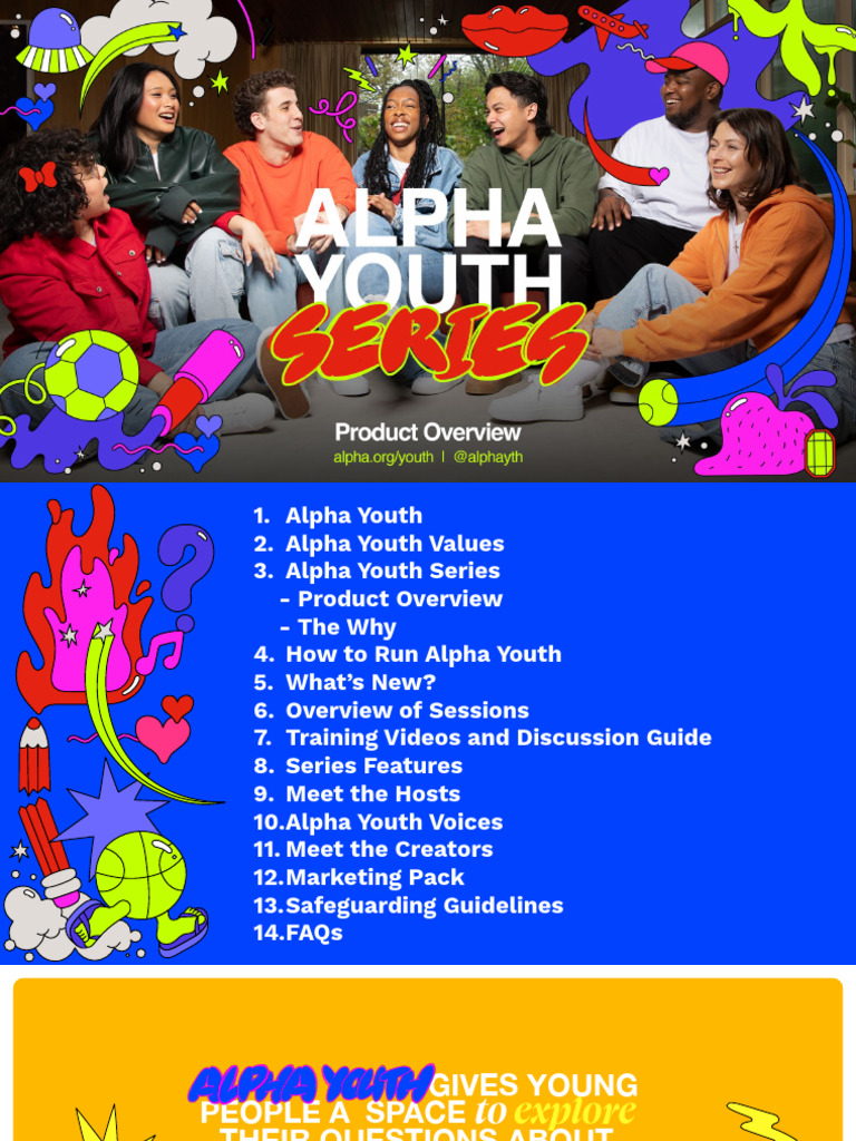 Alpha Youth Series Product Overview | PDF | Teachers | Faith