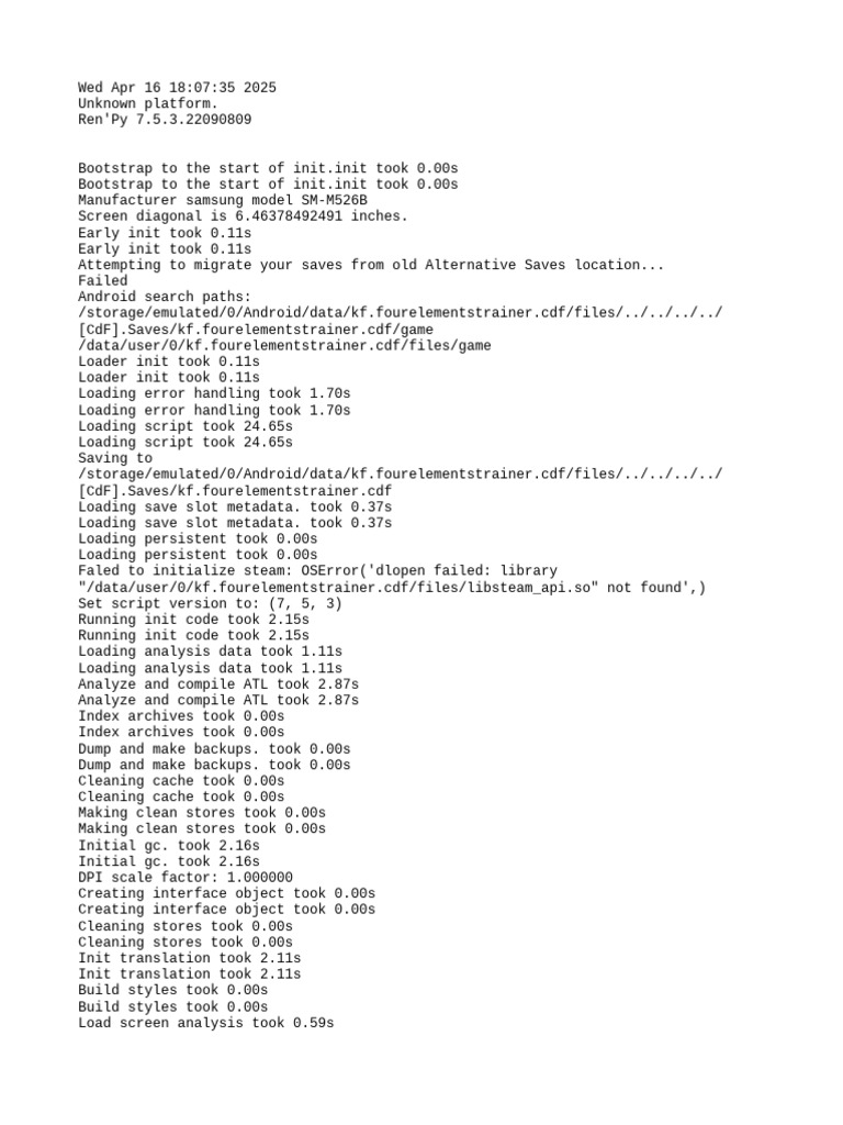 Log | PDF | Software Engineering | Computing
