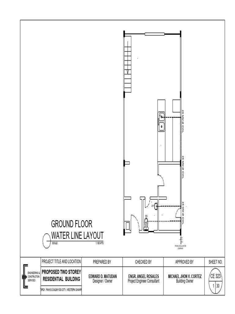 Autocad Sample (Not Mine) | PDF