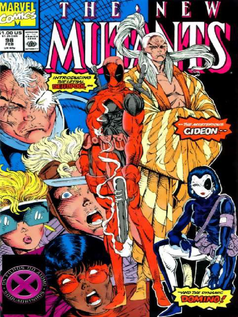 Os Novos Mutantes #98 (1990) - Primeira Aparição Do Deadpool | PDF