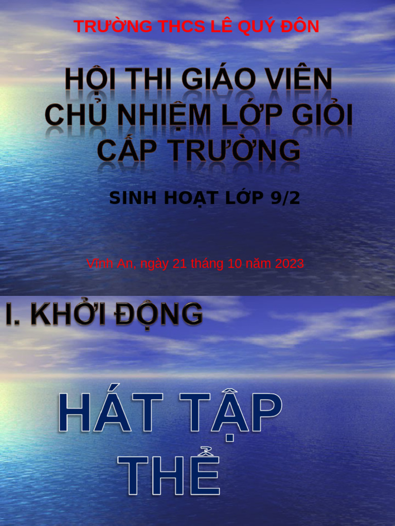 Sinh Hoat L P Tuan 5 (Autosaved) | PDF