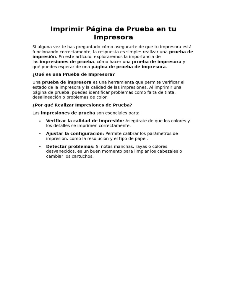 Imprimir Página de Prueba en Tu Impresora1 | PDF | Impresora (Computación) | Diseño gráfico