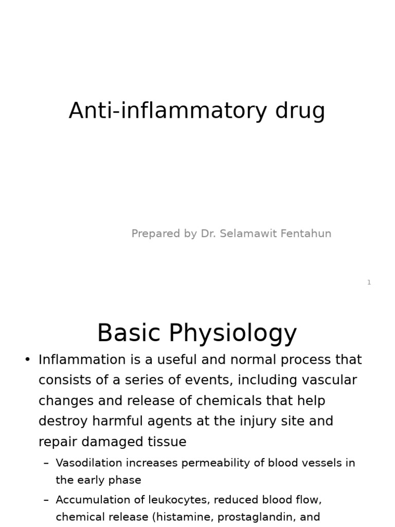 Lecturenote - 1305150642anti-Inflammatory Drug | PDF | Nonsteroidal ...