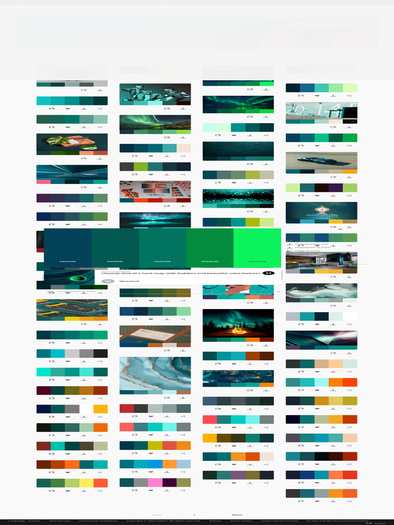 Color Palette, The Color Scheme For Artists Adobe Color 3 | PDF ...