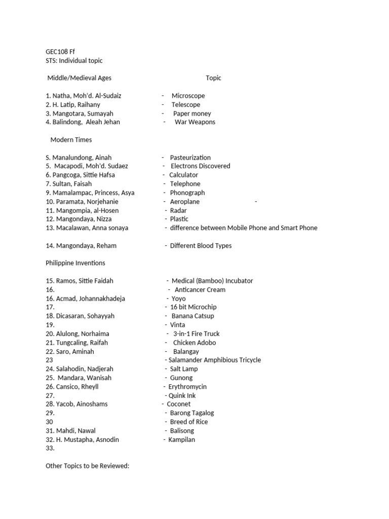 Gec 108 FF 2nd R | PDF