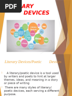 Literary Devices Worksheet | PDF | Metaphor | Linguistics