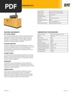 Cat C15 Diesel Generator Specifications | PDF | Mains Electricity ...