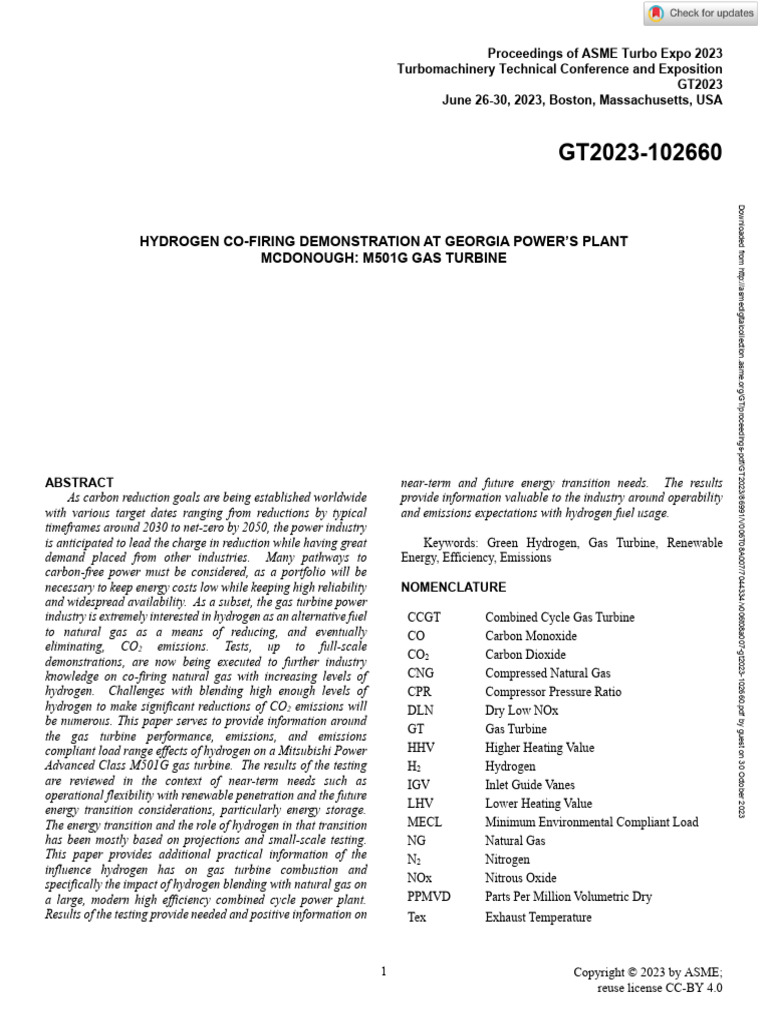 Hydrogen Addition Effects-Mitsubishi | PDF | Combustion | N Ox