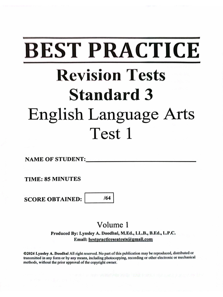 Best Practice ELA 1 | PDF