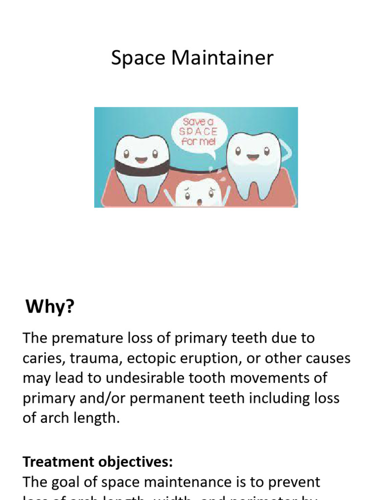 Materi - Space Maintainer | PDF