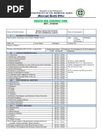 Philpen Risk Assessment Form Revised 2022 | PDF | Cardiovascular ...