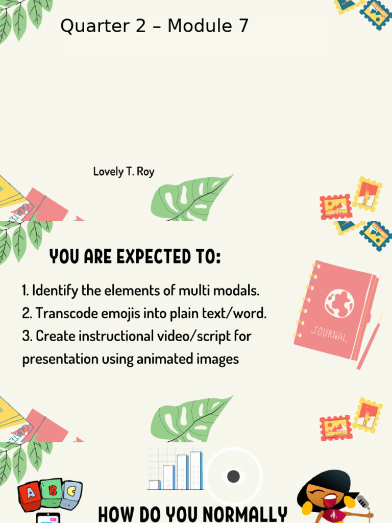 Lecture - Week 7 - Multimodal Text | PDF