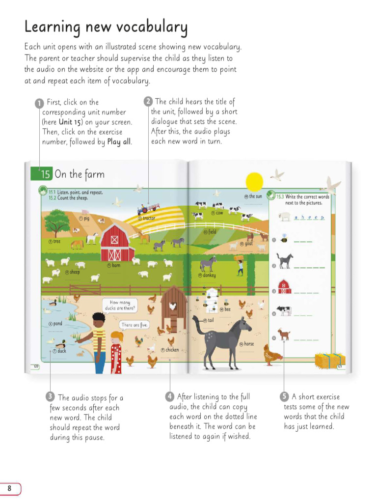 English For Everyone Junior Beginners-Trang-8 | PDF | Vocabulary ...