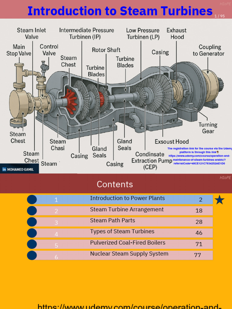 Introduction of Steam Turbines | PDF | Steam | Turbine