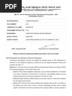 VTU Ph.D. Admission Regulations 2023 | PDF | Doctor Of Philosophy ...