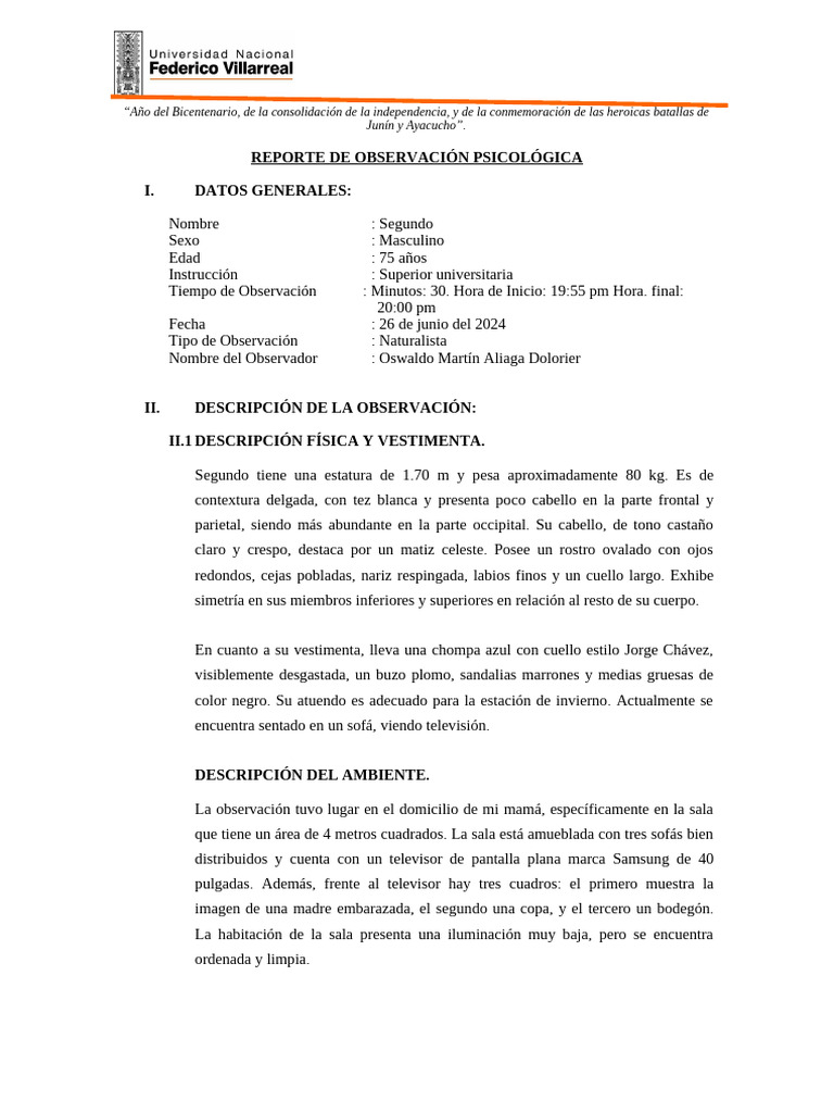 Reporte Aliaga | PDF