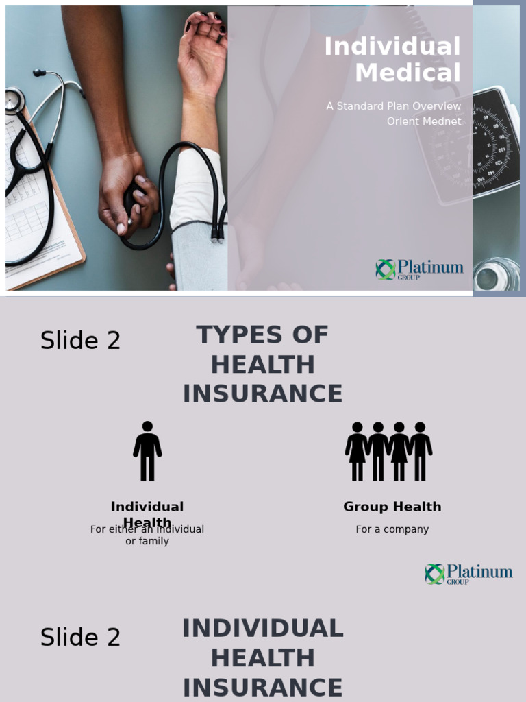 Medical Insurance - Individual - Standard Plan - Orient | PDF
