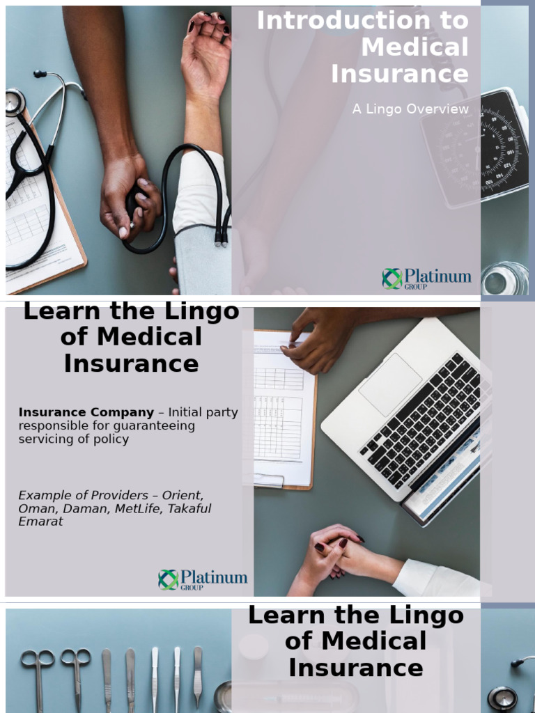 Medical Insurance Terminology Guide | PDF