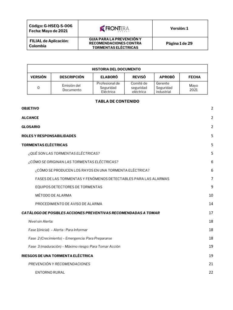 Hseq-Seguridad Indu | PDF | Relámpago | Vapor de agua