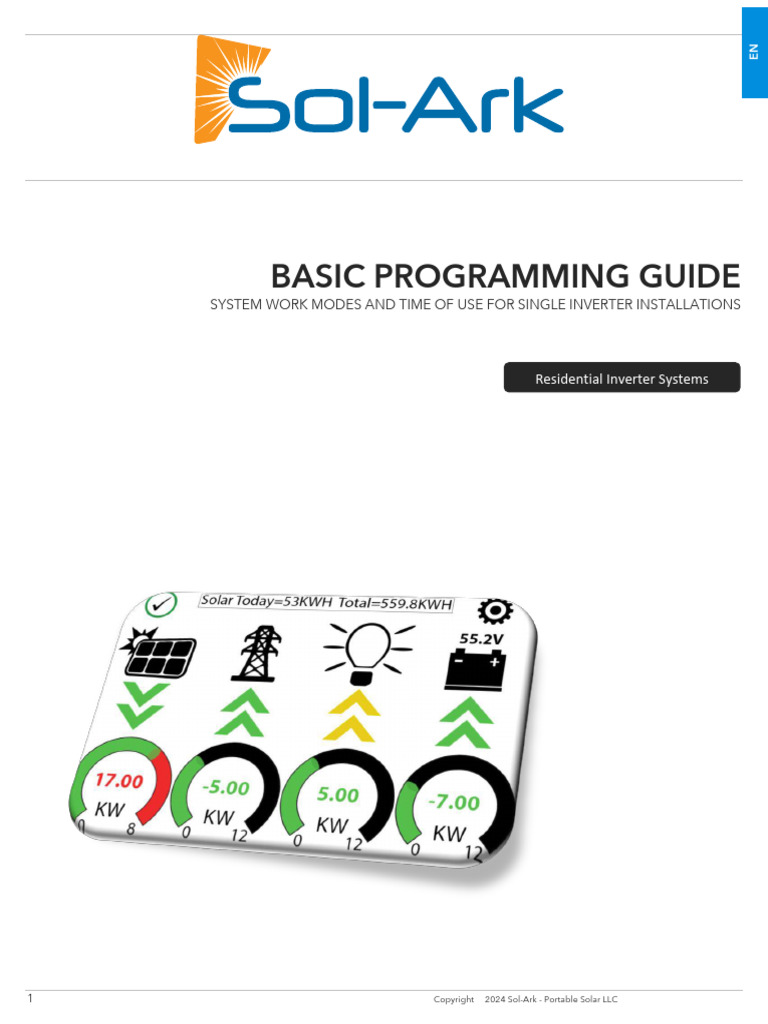 Inverter Programming Guide V2.0 3 2 | PDF | Power Inverter | Photovoltaics