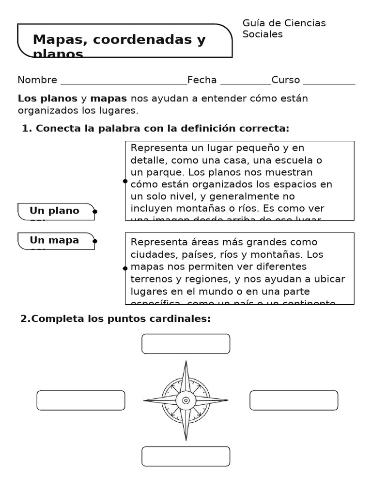 Planos y Mapas | PDF