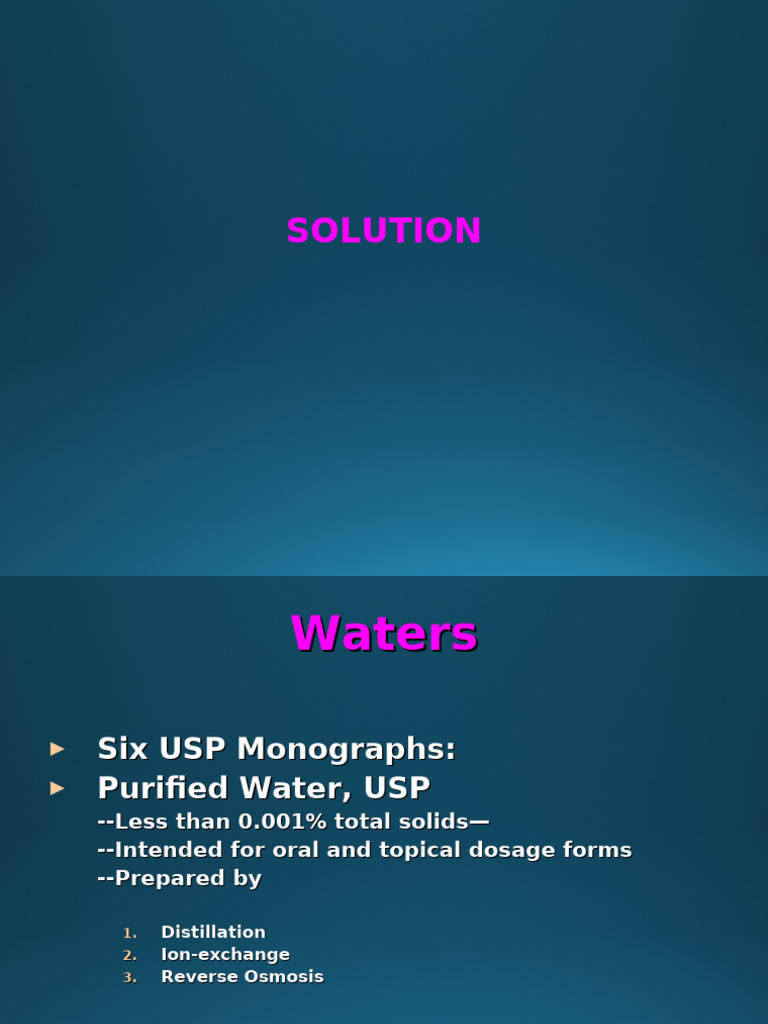 05 Physical Solution | PDF | Solubility | Gases