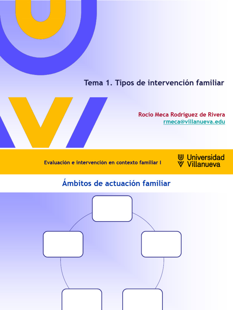 Tema 1. Tipos de Intervención Familiar | PDF | Mediación