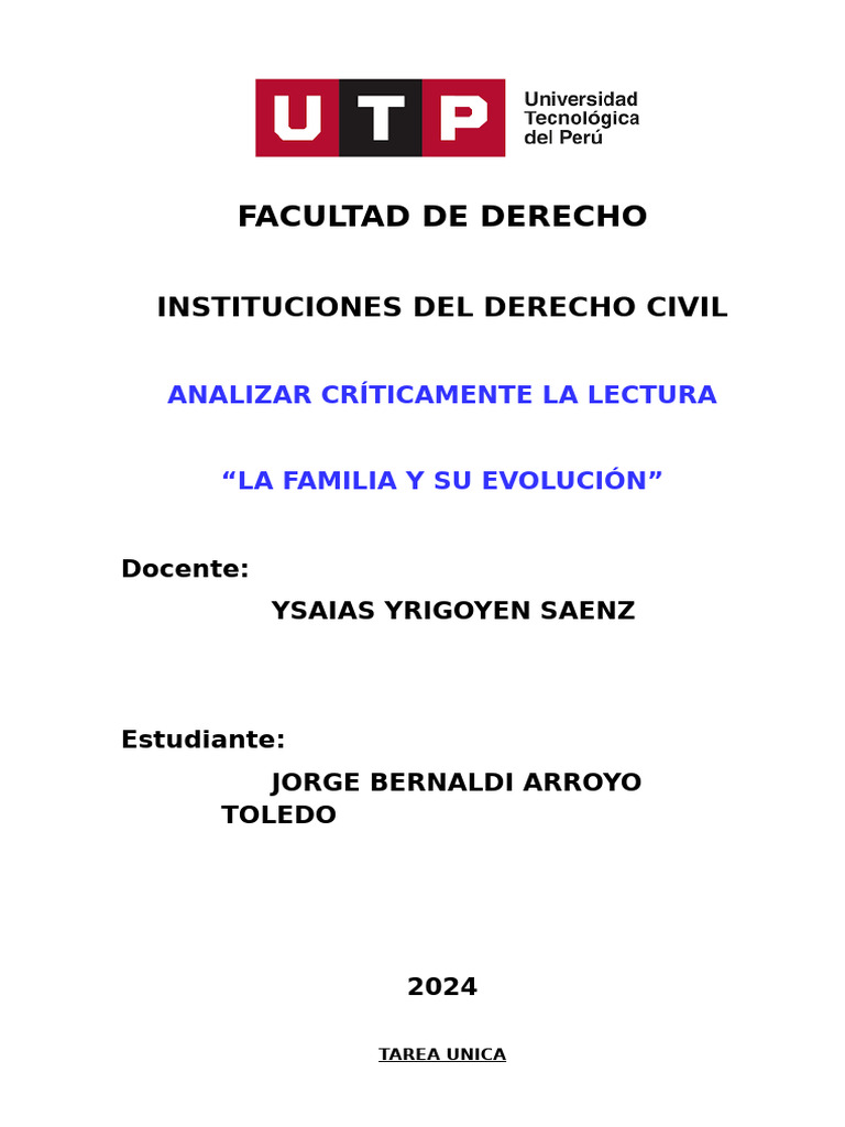 INSTITUCIONES DEL DERECHO CIVIL - 8a SEMANA | PDF | Familia | Violencia