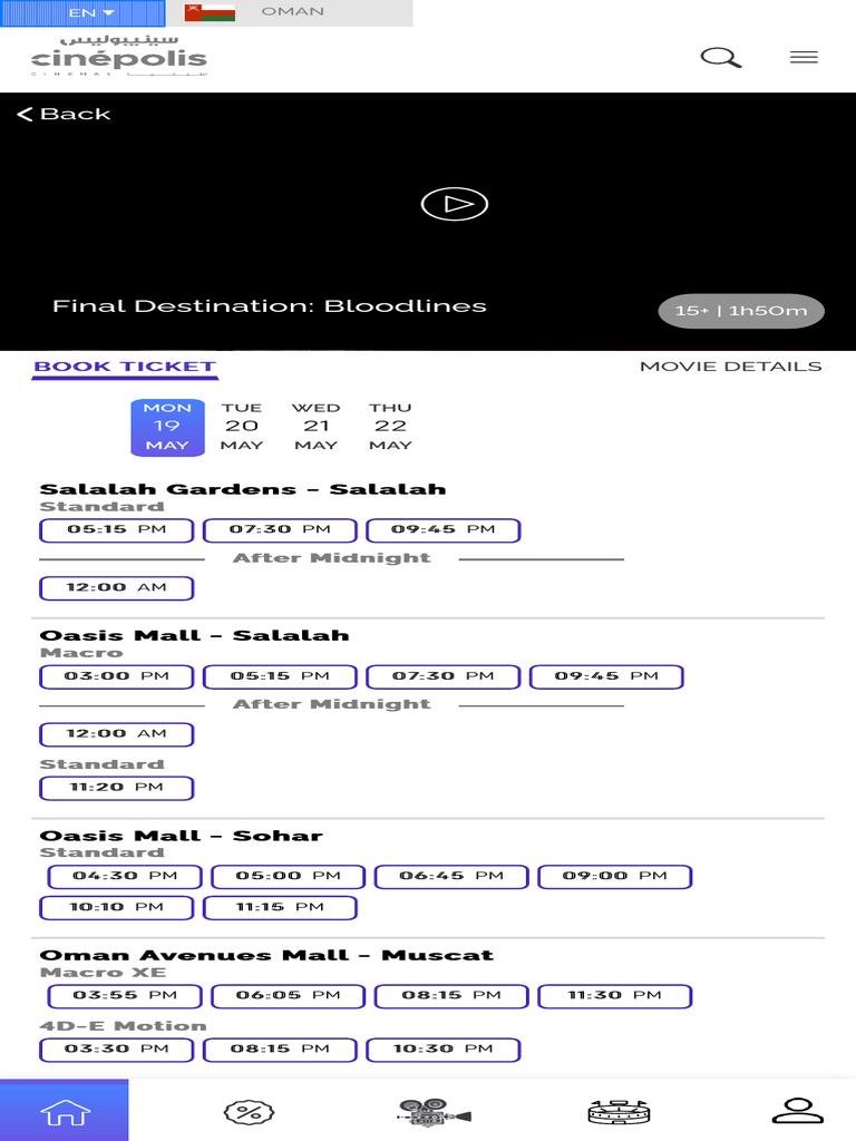 Final Destination Bloodlines - Cinepolis | PDF