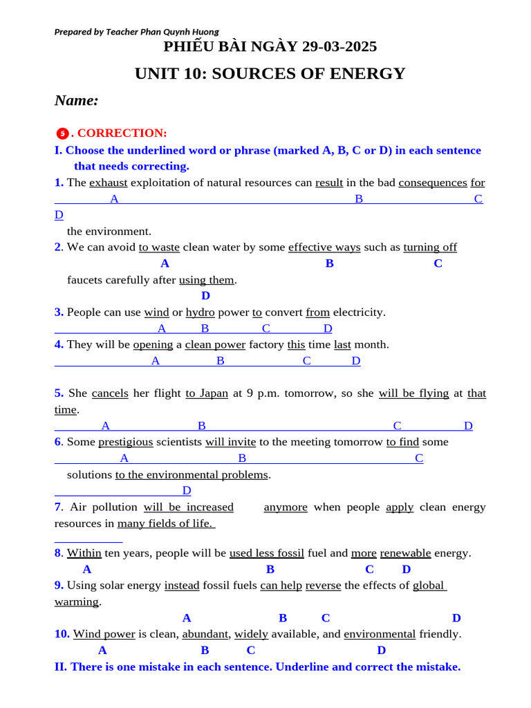 Unit 10-Sources of Energy (Extra) | PDF | Energy Development | Fuels